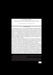 Unterirading (Walba): Namensherkunft und siedlungsgeschichtliche Aspekte - heimatforschung ...